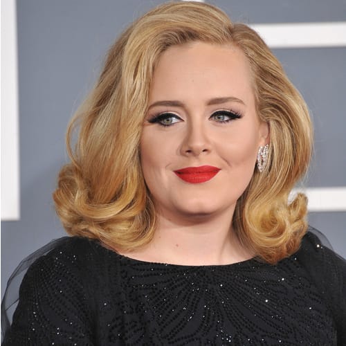 adele before and after famous