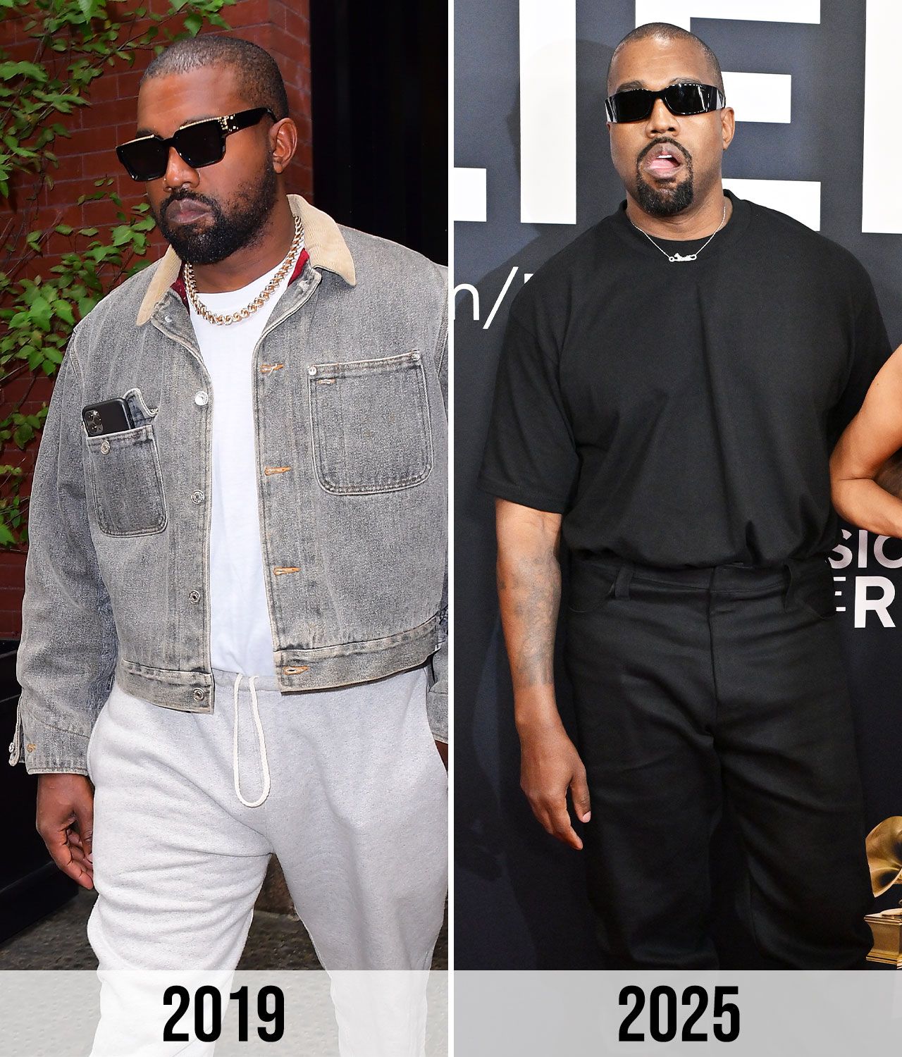 Kanye West Sparks Ozempic Speculation As He Shows Off His 50-Pound ...