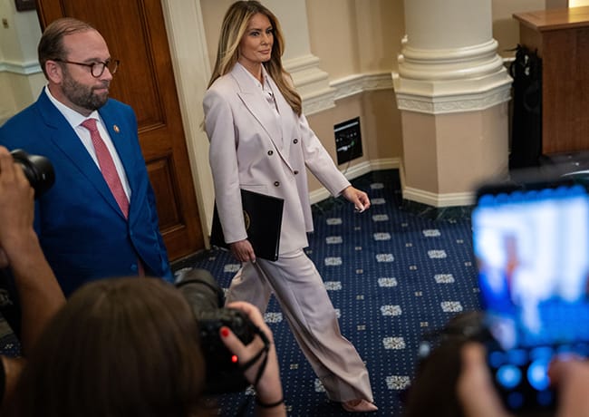 Melania Trump Called The ‘Greatest First Lady’ After Her ‘Fostering The ...