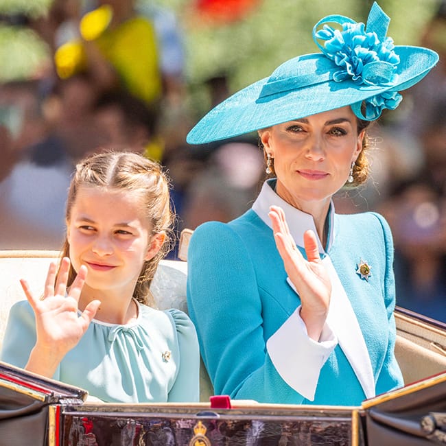 Princess Charlotte Debuts Icy Blue Nail Polish In New Family Portrait ...