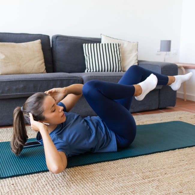 The Effective Exercises To Flatten Your Stomach By Summer: Bicycle ...