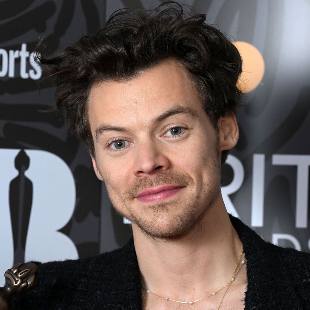 harry styles without makeup