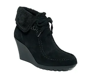 KORS Michael Kors Horwich Suede Wedge Boots - SHEfinds