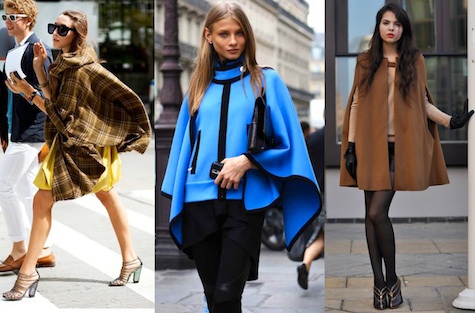 How To Wear Capes | Cape Trend | Winter Coat Trends - SHEfinds
