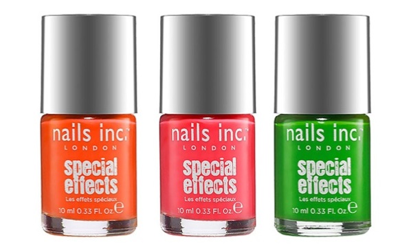 Nails Inc Neon Crackle | Neon Nail Polish | Spring Polish Trends - SHEfinds