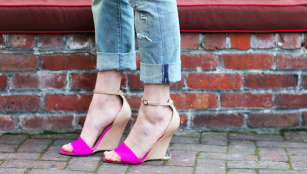 Colorblock Sandals | Color Block Heels | 2012 Shoe Trends