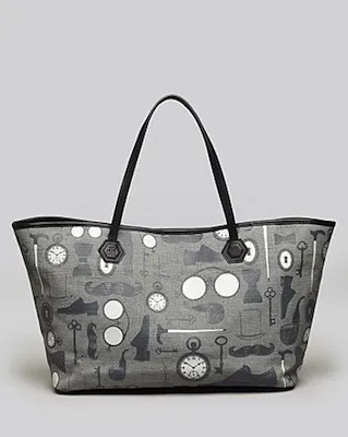 Jonathan Adler Tote – Duchess East West in Grey Honey Comb - SHEfinds