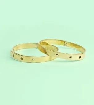 Gold Ankle Cuff Bracelet - SHEfinds