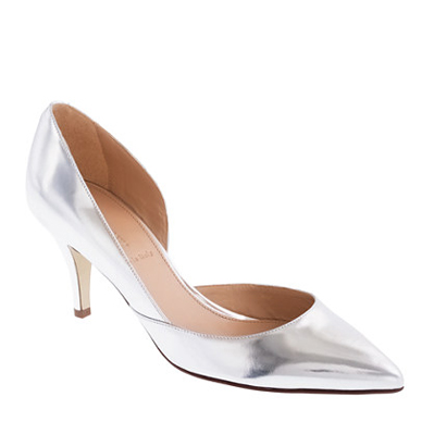 Everly mirror metallic pumps - SHEfinds