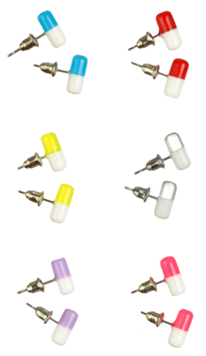 PILL POPPIN’ EARRINGS - SHEfinds