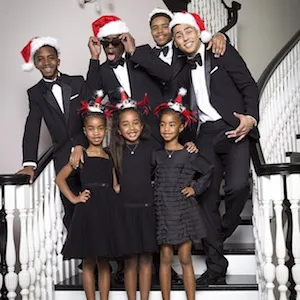 Heidi Klum Christmas Instagram - SHEfinds