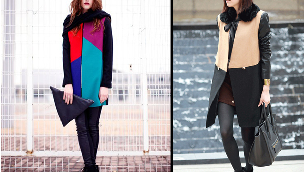 Colorblock Coats | Colorblock Winter Coats - SHEfinds
