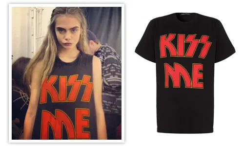 Cara Delevingne Terrible Movement Kiss Me Original Tee - SHEfinds