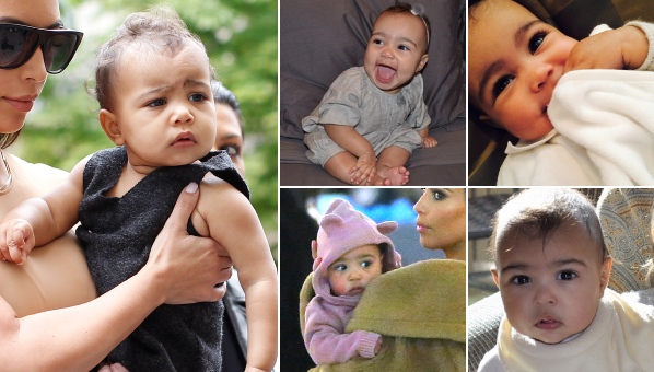 North West Baby Pictures | Kim Kardashian Baby Pictures - SHEfinds