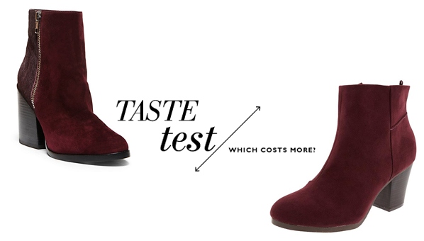 Burgundy Booties | Steve Madden TStudio | Old Navy Suede Ankle Boots ...