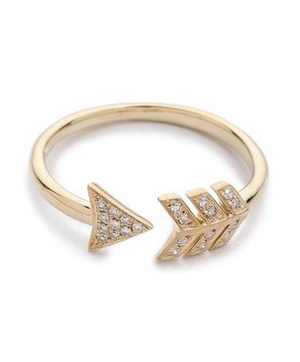 EF Collection Diamond Double Spiral Ring - SHEfinds