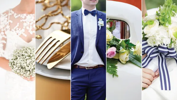 Prepp Wedding Ideas | Preppy Wedding Inspiration - SHEfinds