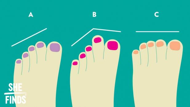 What Your Toe Length Says About You - SHEfinds