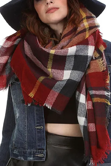 Plaid Scarves | Best Plaid Scarves | Shop Plaid Scarves - SHEfinds