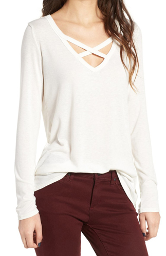 Best Cross Front Tops - SHEfinds