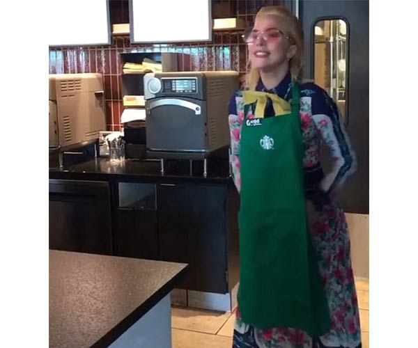 Lady Gaga Worked At Starbucks for A Day! - SHEfinds