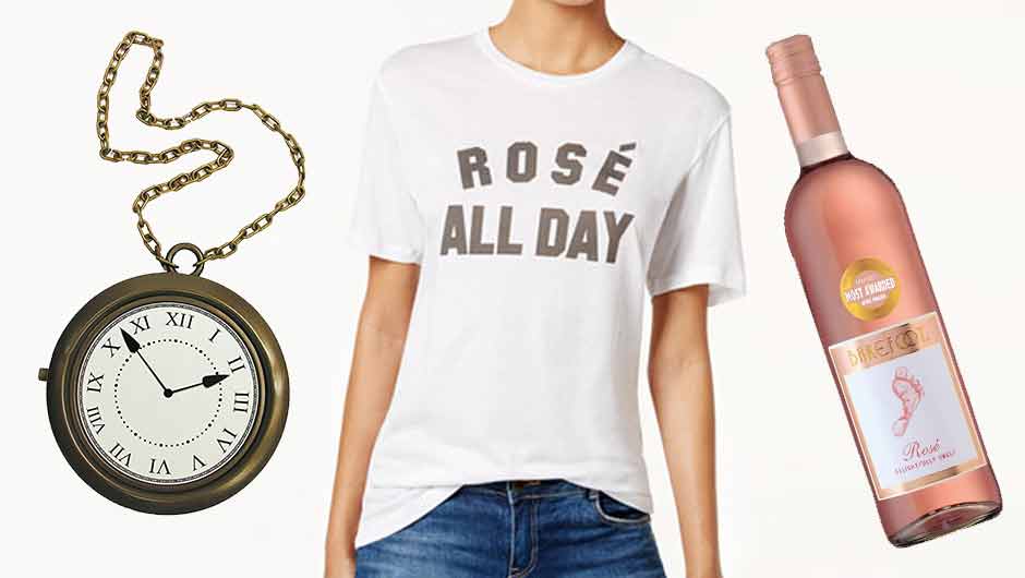 How To DIY A Rosé All Day Halloween Costume With 3 Affordable Pieces ...