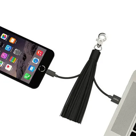 SheFinds Solutions: These Trendy Tassel Bag Charms Double As Smartphone ...