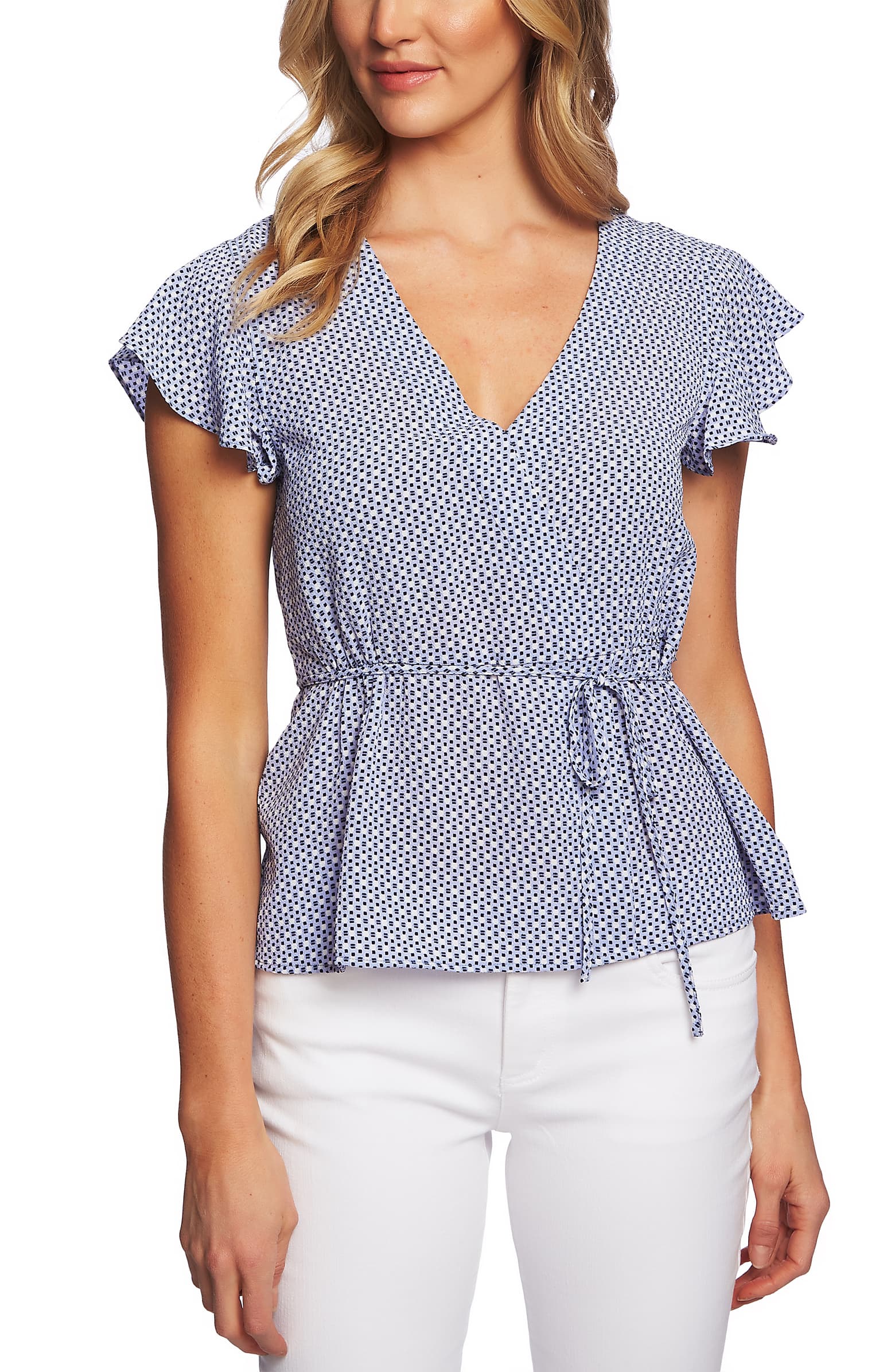 This Flattering Wrap Top Is About To Sell Out At Nordstrom–Order Yours ...