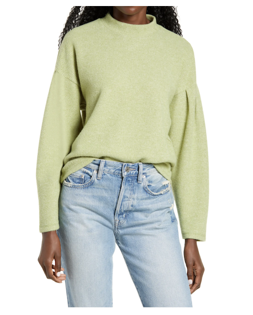 This Cozy Balloon Sleeve Sweater Is Only $13 Right Now At Nordstrom ...