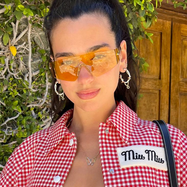 Dua Lipa Just Wore A Red String Bikini As A Top—Her Instagram Followers ...
