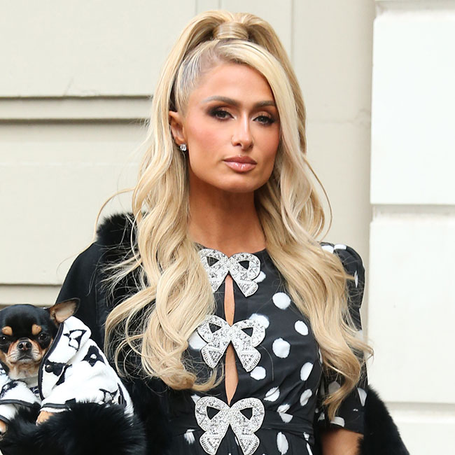 Fans Are Losing It Over Paris Hilton’s Sparkly Blue Mini Dress On ...
