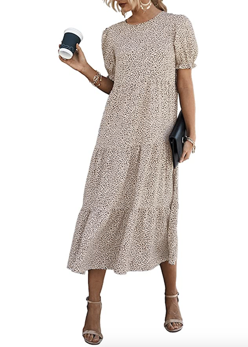 Amazon Shoppers Love This Trendy Spring Midi Dress–It Comes In So Many ...