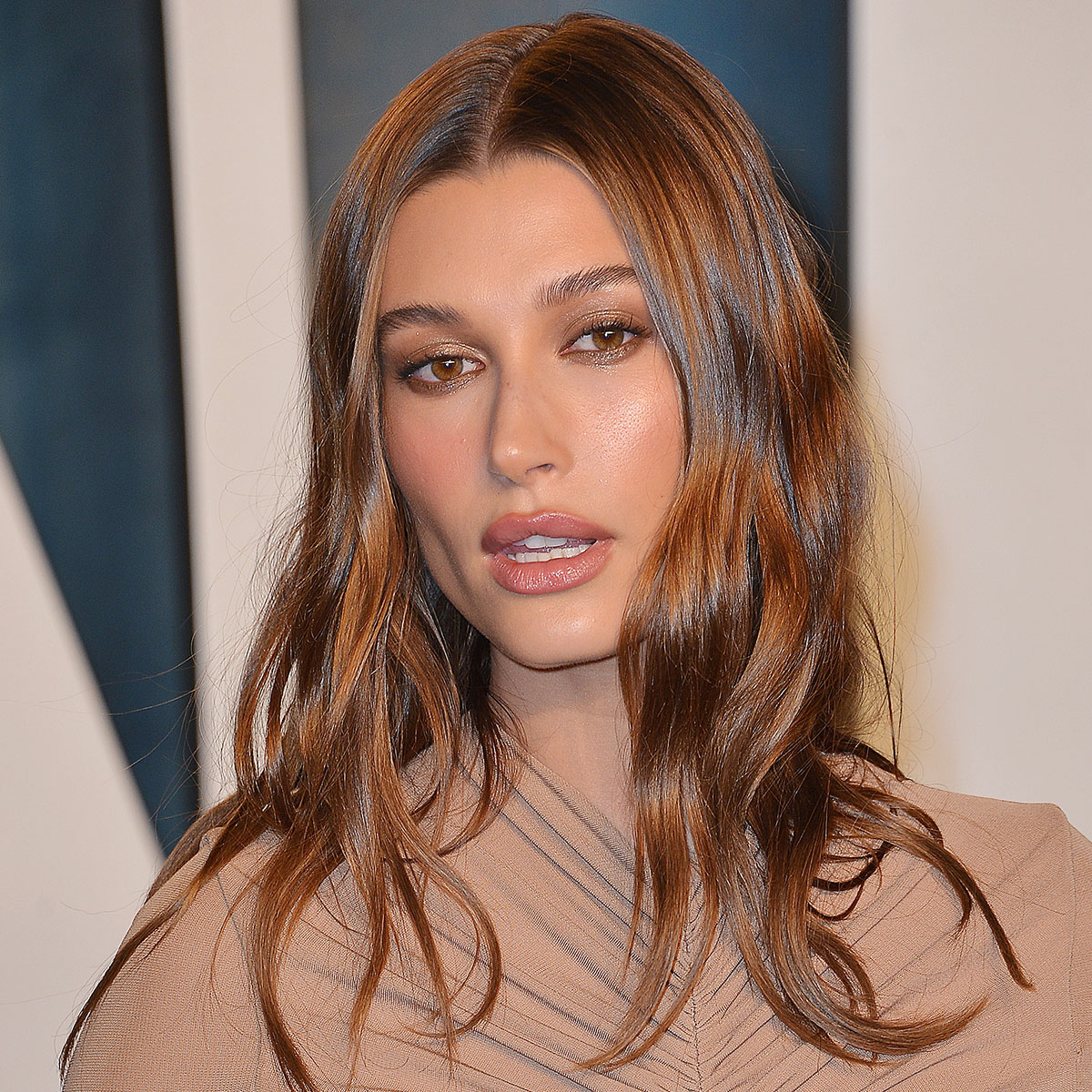 The Yellow Halter Hailey Bieber Wore Backstage At Justin Bieber’s ...