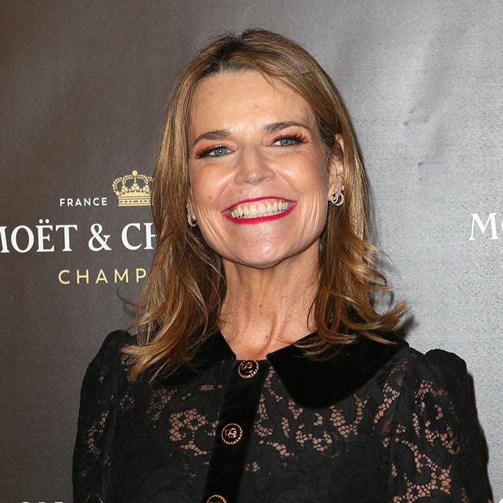 Savannah Guthrie Stuns In A Sheer Lace Black Dress For Her ‘First Ever ...