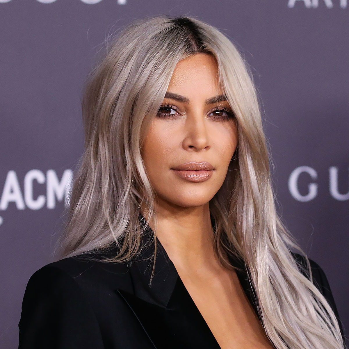 Kim Kardashian Strawberry Blonde