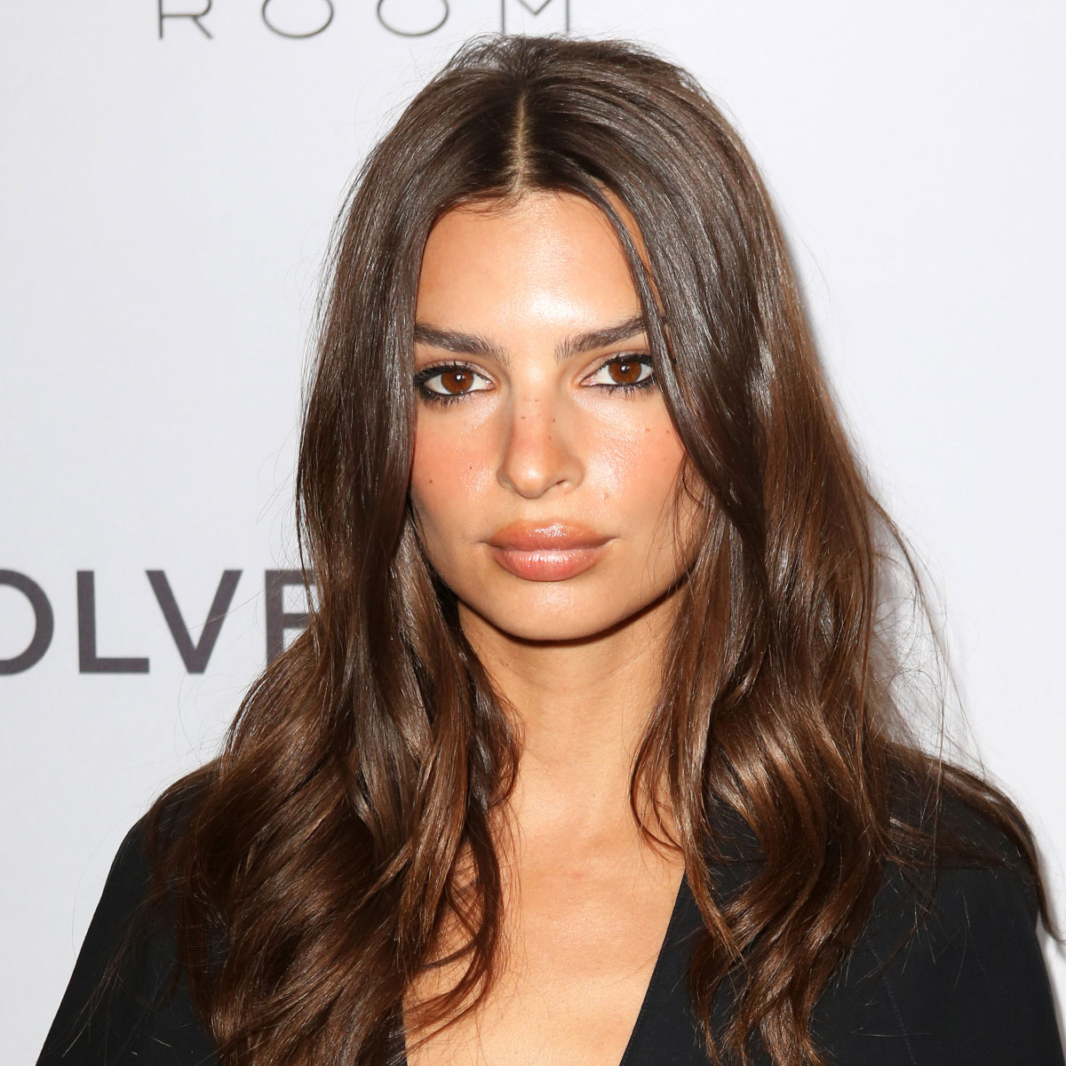 Emily Ratajkowski Strips Down To A Black Bra And Strappy Underwear For ...