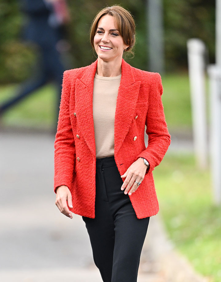 Kate Middleton Wowed In A (Familiar) White Zara Blazer At The Rugby ...