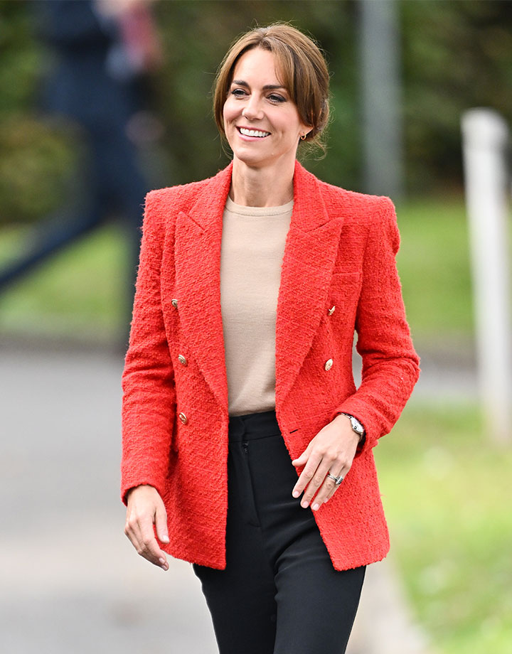 Kate Middleton Shows Off Her New Curtain Bangs Hair Transformation With ...