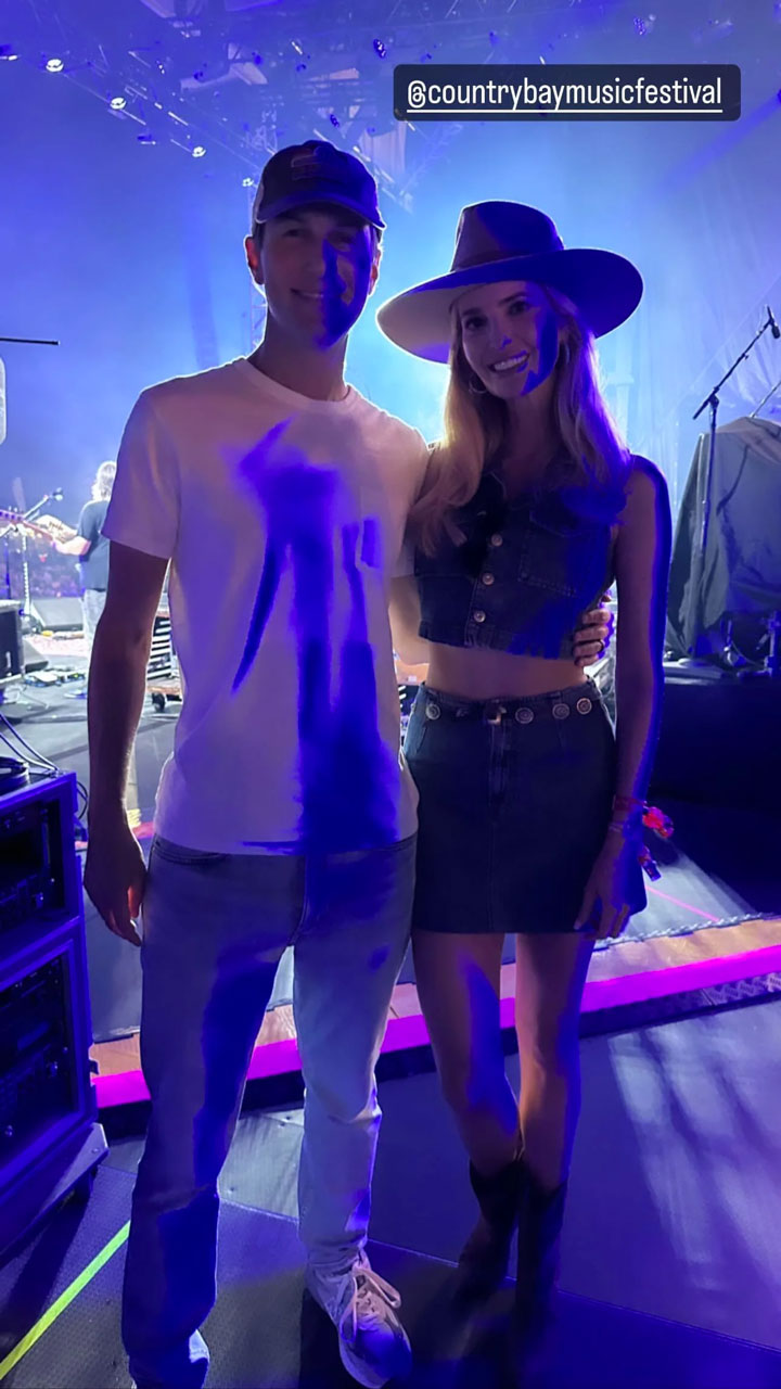 Ivanka Trump Flashes Her Toned Abs In Skimpy Two-Piece Denim Set For Country Music Festival ...