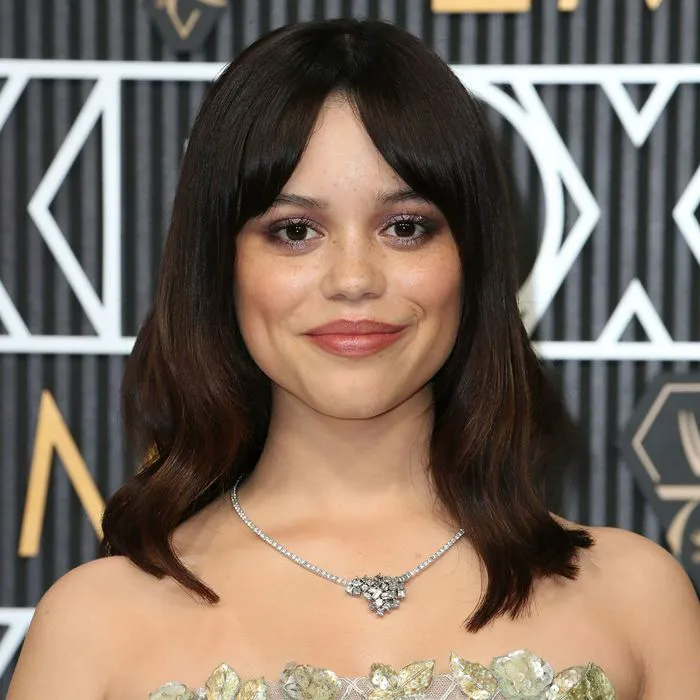 Jenna Ortega Turns Heads On The Emmys Red Carpet In A Sheer Floral Gown ...