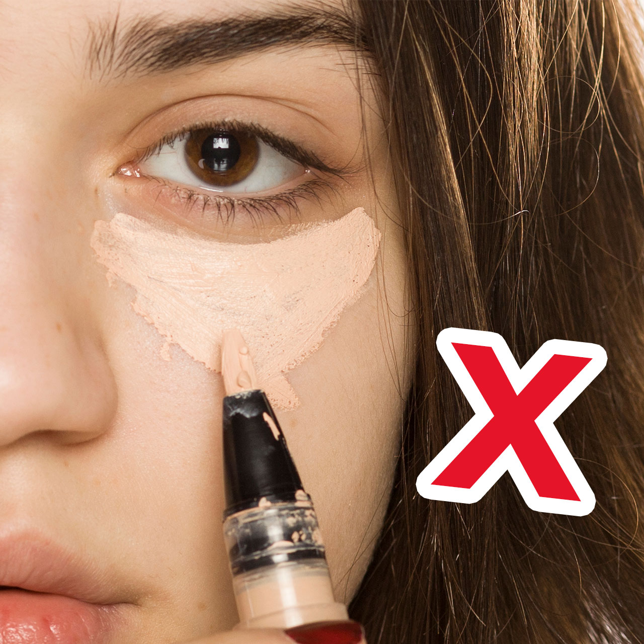 A Makeup Expert Shares Why The ‘Triangle Technique’ For Concealer ...