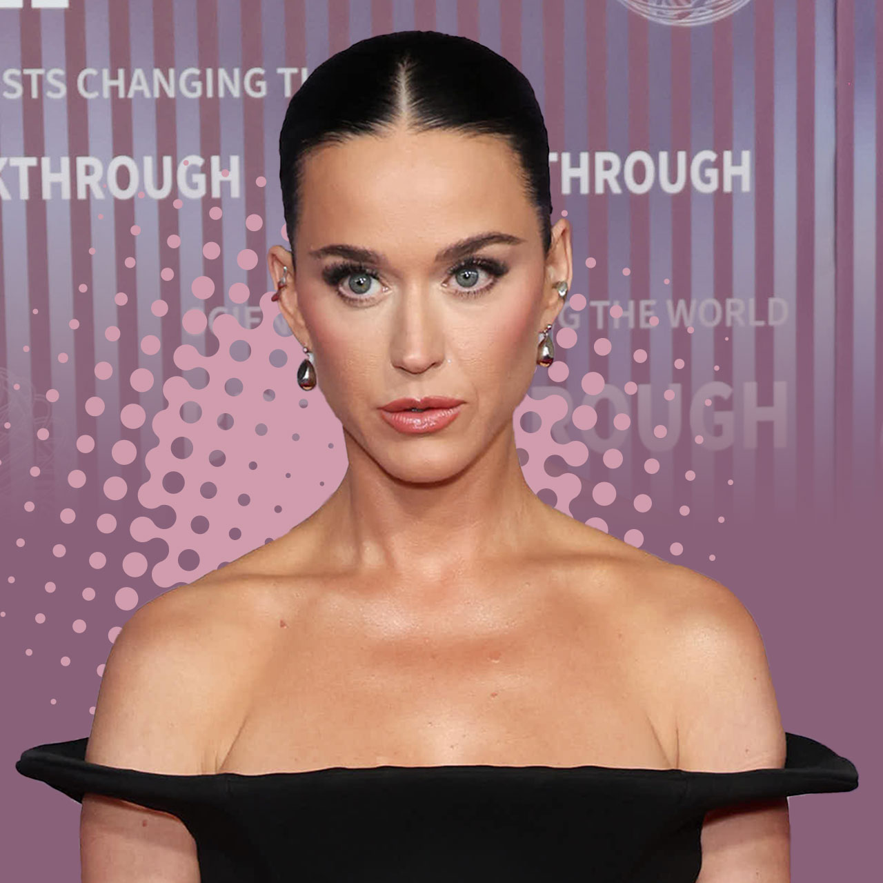 Katy Perry Is Biker Chic In An Oversized Leather Jacket And Matching ...