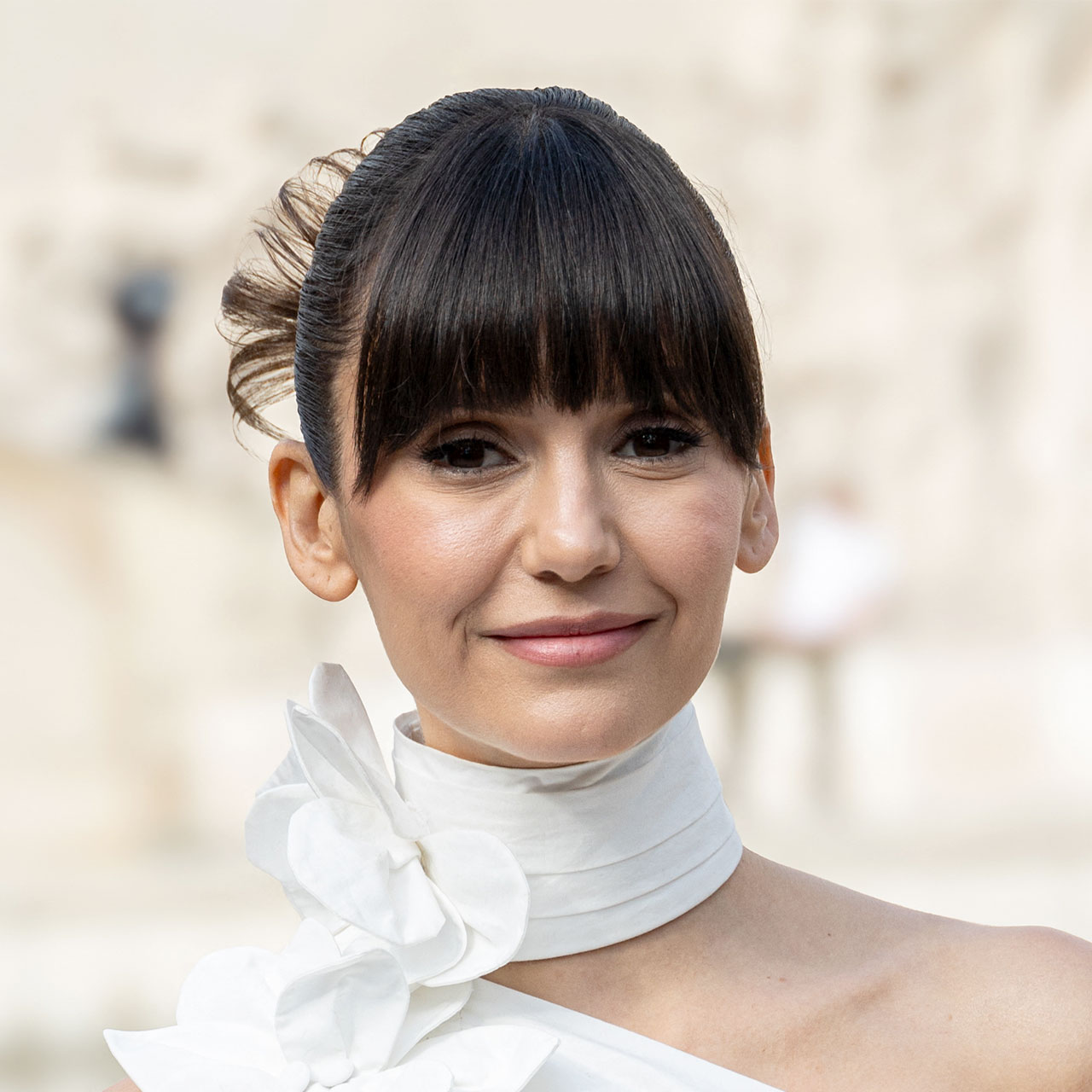 ‘Beautiful’ Nina Dobrev Nails Formula 1 Style In Checkered Pants As She ...