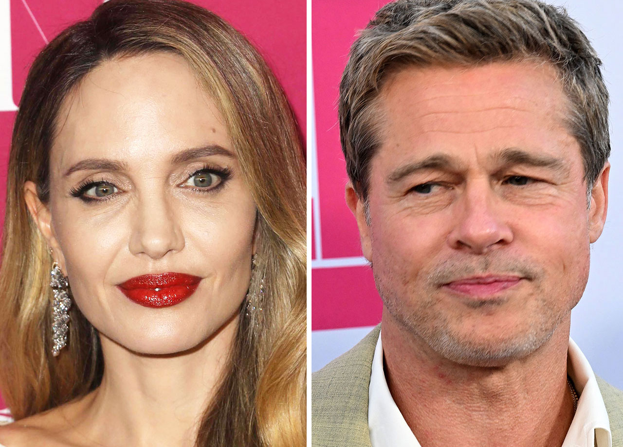 Angelina Jolie Looks Ethereal In A Chic Black Coat In Paris—After A ...