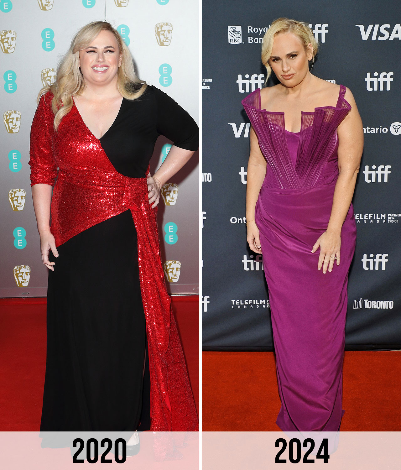 Rebel Wilson Shows Off Her 75-Lb Weight Loss In Curve-Hugging Swimsuit ...