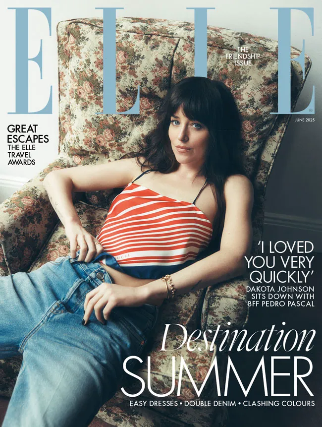 ‘Stunning’ Dakota Johnson Wows In A Sheer Top For ‘Elle UK’ - SHEfinds