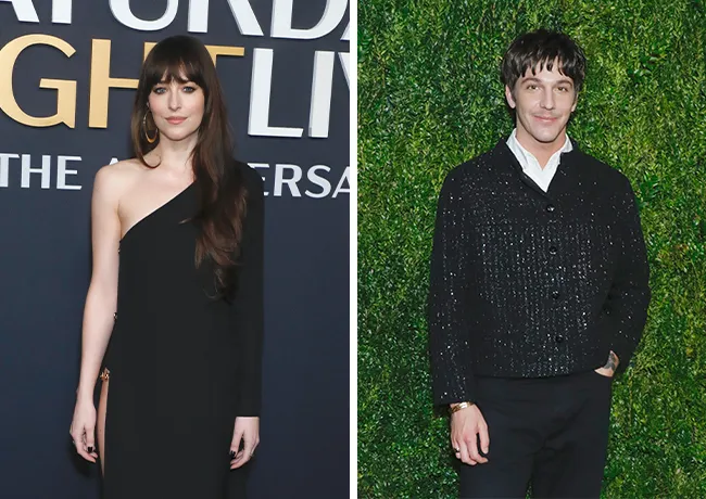 Dakota Johnson, 36, And Boyfriend Role Model, 28, Flaunt Casual Sty...